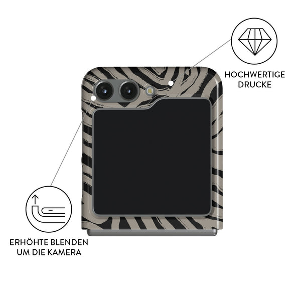 Black Sand - Samsung Galaxy Z Flip 5 Hülle | BURGA