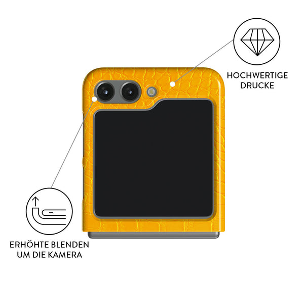 Canary Yellow - Samsung Galaxy Z Flip 5 Hülle | BURGA